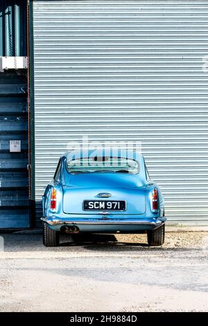 Rear view of a 1961 Aston Martin DB4 GT SWB lightweight Stock Photo - Alamy
