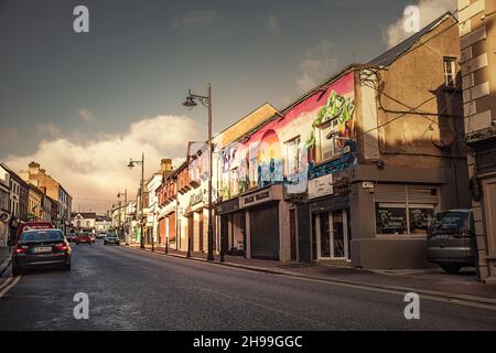 Irish landscapes. Main Street in Arklow Stock Photo - Alamy