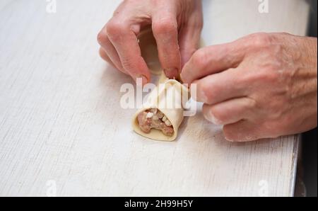 The process of making Manta is a very popular recipe in most cuisines ...