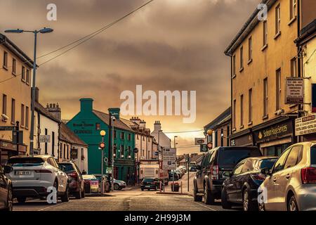 Irish landscapes. Main Street in Arklow Stock Photo - Alamy