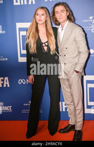 London. UK. (L-R) - Jack Farthing, Chloe Pirrie, Chanya Button and ...