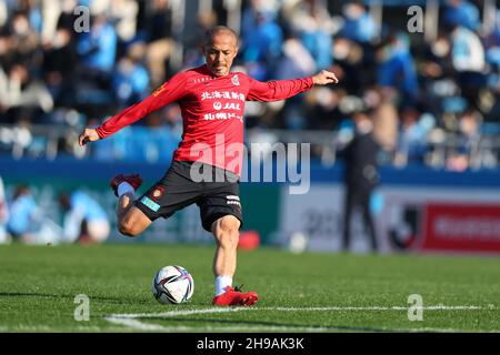 Kanagawa, Japan. 4th Dec, 2021. Svend Brodersen (Yokohama FC) Football/Soccer : 2021 J1 League ...