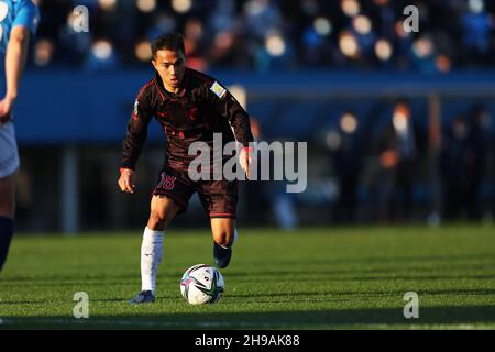 Kanagawa, Japan. 4th Dec, 2021. Hiroki Miyazawa (Consadole) Football/Soccer : 2021 J1 League ...