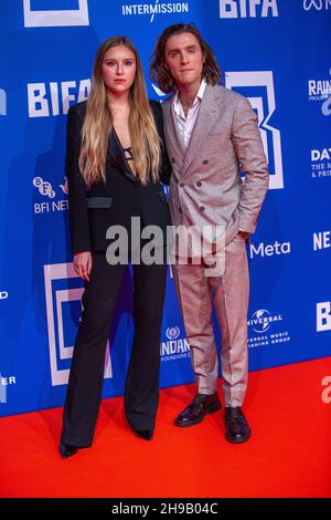 Jack Farthing and Hanako Footman attend the World Premiere of 'Mickey ...