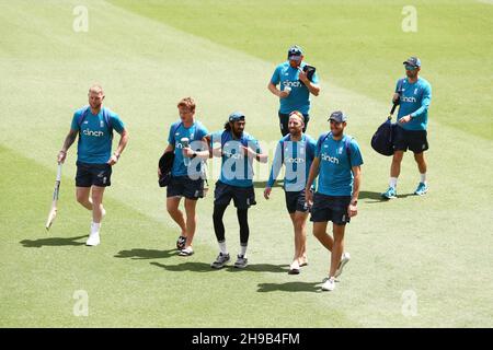 England's Ben Stokes during a nets session at Lord's, London. Picture ...
