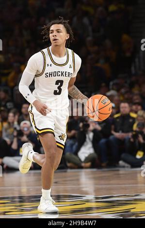 Wichita State guard Craig Porter Jr. (2) during an NCAA college ...