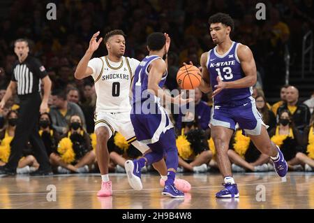 Kansas State guard Markquis Nowell during an NCAA college basketball ...
