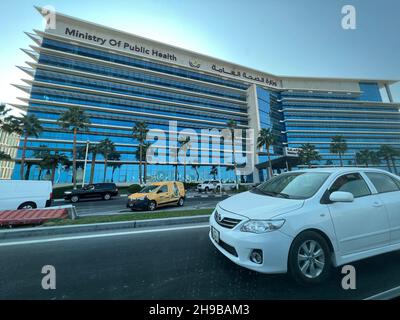 Ministry of Health Building Doha Qatar Stock Photo - Alamy
