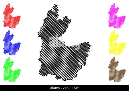 Jalna district (Maharashtra State, Aurangabad Division, Republic of ...