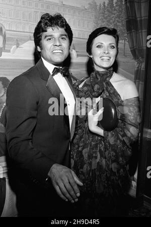 Beverly Sassoon and Erik Estrada at the 11th Annual Golden Eagle Awards ...