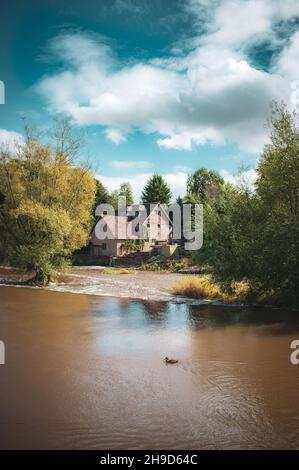 Summer Photographs of Ludlow is August Stock Photo - Alamy