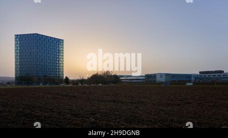 Esslingen, Germany - February 24, 2021: Festo automation Center. Office ...