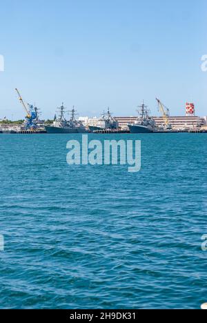 United States Navy ships anchor off the coast of Gaza to operate for ...