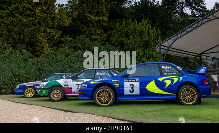 Legendary rally cars on display at the Concours d’Elegance motor show ...