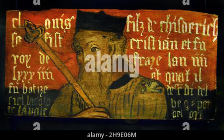 Tavolette di soffitto con la genealogia dei re di Francia - Ceiling ...