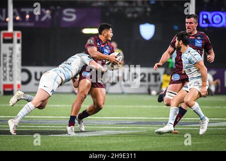 Yoram FALATEA MOEFANA of Union Bordeaux BEGLES during the Top 14 match ...