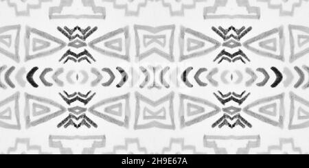 Geometric ethnic print. Grunge navajo ornament Stock Photo - Alamy
