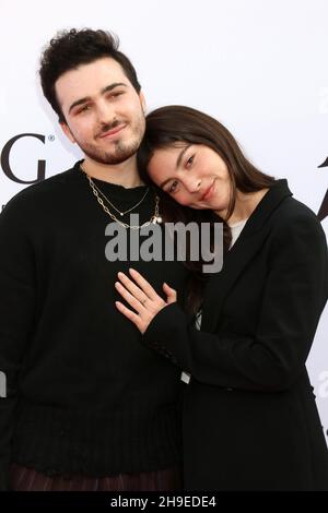 LOS ANGELES - DEC 4: Blake Slatkin, Gracie Abrams at the Variety 2021 Music Hitmakers Brunch at ...