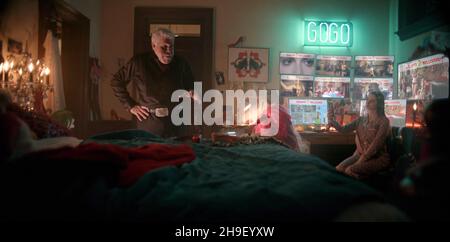 THIS GAME'S CALLED MURDER, from left: Natasha Henstridge, Ron Perlman ...