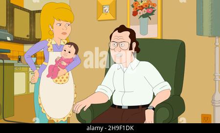 F IS FOR FAMILY, from left: Sue Murphy (voice: Laura Dern), Vic (voice ...