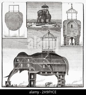 The Elephantine Colossus was a tourist attraction located on Coney ...
