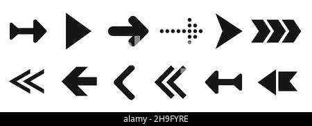Swipe up, set of buttons for social media. Black arrows, buttons and ...