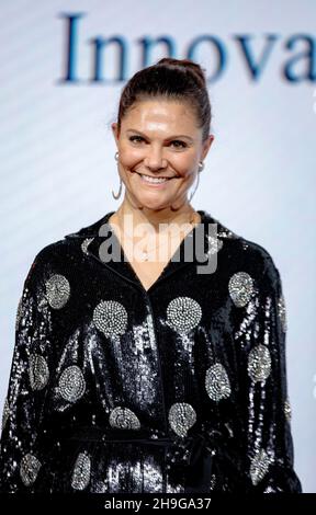 Paris, France - 5 Dec 2021, Crown Princess Victoria of Sweden during a ...