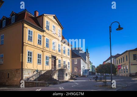 HILDBURGHAUSEN, GERMANY - CIRCA OKTOBER, 2021: The townscape of ...