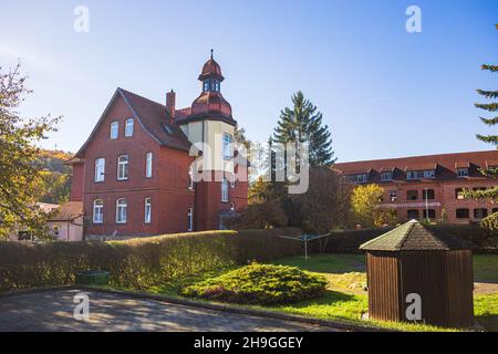 HILDBURGHAUSEN, GERMANY - CIRCA OKTOBER, 2021: The townscape of ...