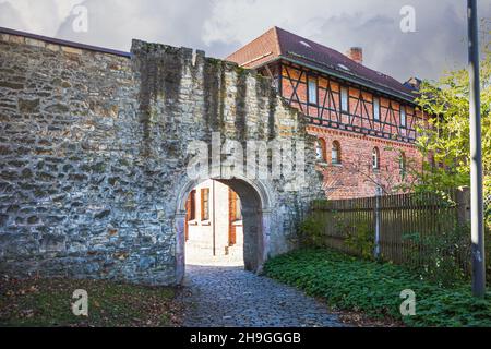 HILDBURGHAUSEN, GERMANY - CIRCA OKTOBER, 2021: The townscape of ...
