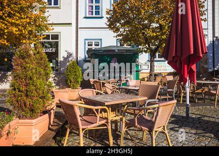 HILDBURGHAUSEN, GERMANY - CIRCA OKTOBER, 2021: The townscape of ...