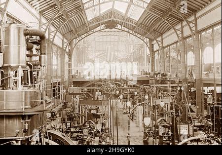 Electrical Machinery Hall, 1900 Exposition Universelle, Paris, France ...