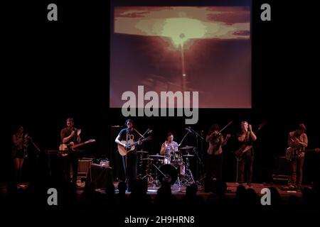 Cheek Mountain Thief performing at The Purcell Room, South Bank Centre ...