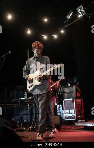 King Krule (real name Archy Marshall) performing live on stage at the ...