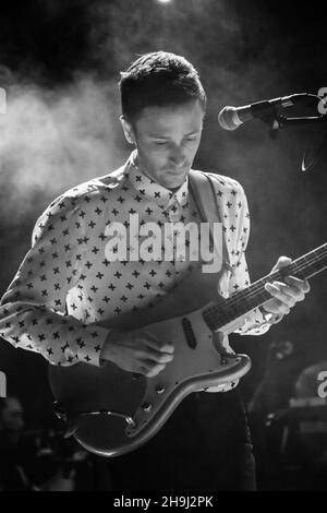 Thomas Sanders of Teleman playing their biggest date on their first ...