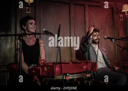 EXCLUSIVE- Fabienne Débarre and Michael Liot of Parisian band "We Were ...