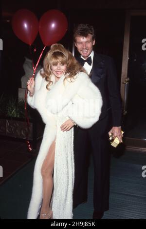 Charo and husband Kjell Rasten Circa 1980's Credit: Ralph Dominguez ...
