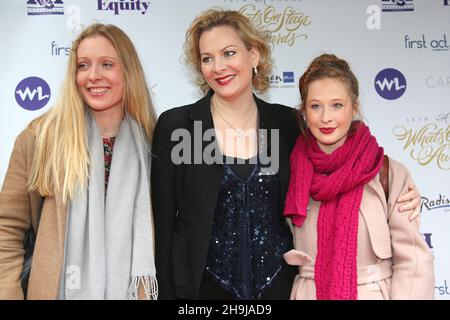 Celeste Goodwill (left) and Imogen Doel (right) arriving at the 2015 ...
