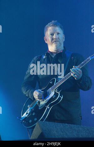 Phil Cunningham New Order perform at the Manchester O2 Apollo ...