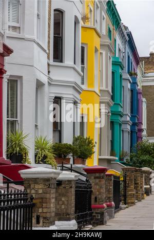 london 09/27/2019.The colorful houses of Nottingh Hill Stock Photo - Alamy