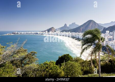 Copa Cabana view, Rio de Janeiro, Brasil Stock Photo - Alamy