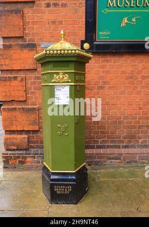 Green Victorian Pillar Box, Rochester, Kent,Cochrane Grove & company ...