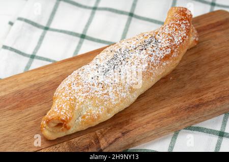 schtrudel pie macro Stock Photo - Alamy
