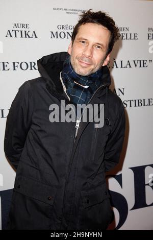 Alex Beaupain attending the premiere of Rose held at the Pathe Wepler ...