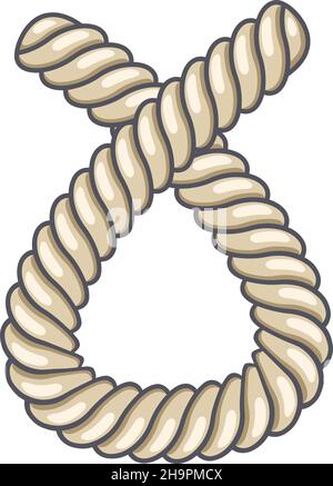 bend rope knot cartoon vector illustration Stock Vector Image & Art - Alamy