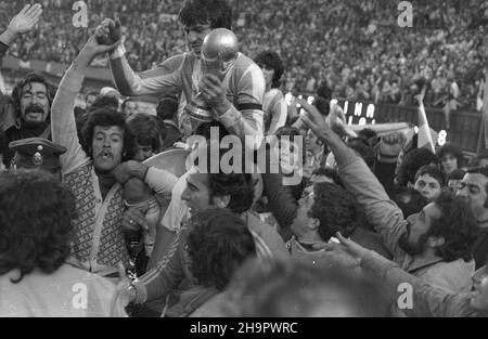 World Cup 1978 Final Holland 1 Argentina 3 after extra time Adrianus ...