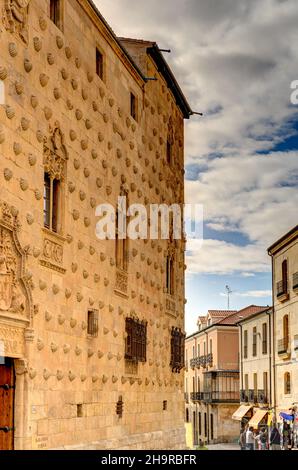 Salamanca historical center, HDR Image Stock Photo - Alamy