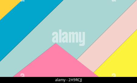 Abstract colorful geometric pattern, rainbow LGBT pride flag colors, on ...