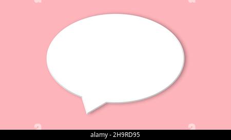 pastel blue background with cloud callout. copy space, ready to use ...