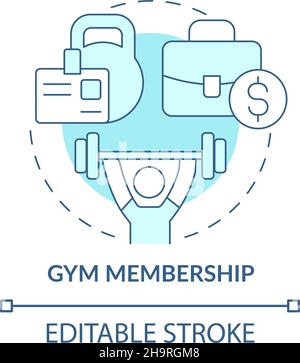 Fitness club subscription vector infographic template. Student, family ...